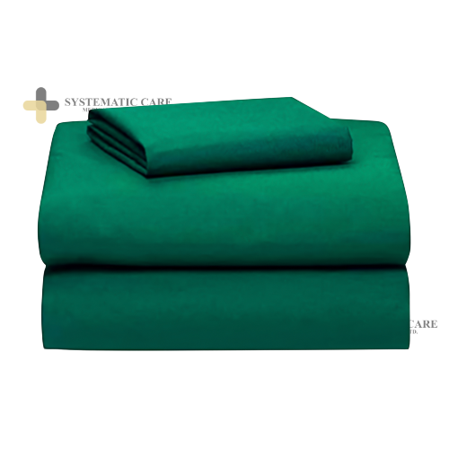 Sheet Linen-Green - SYSTEMATIC CARE MEDICAL SERVICES