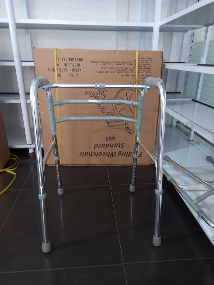 walking frame foldable without wheels - SYSTEMATIC CARE MEDICAL SERVICES
